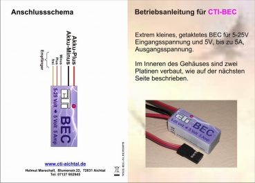 CTI-Modellbau - BEC